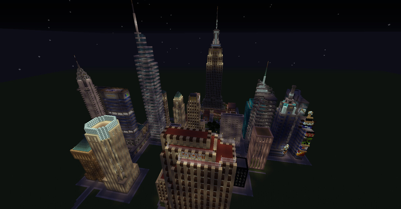 New York City 1/3 scale Minecraft Map