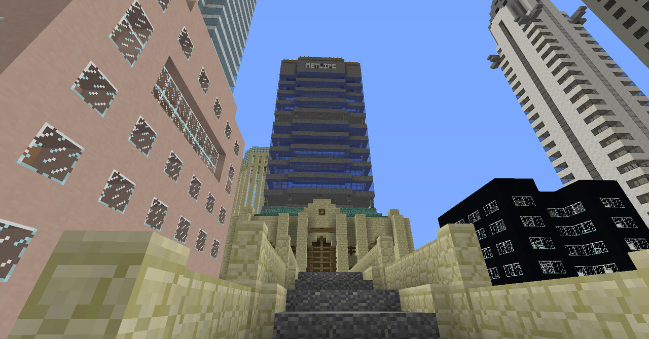 New York City 1/3 scale Minecraft Map