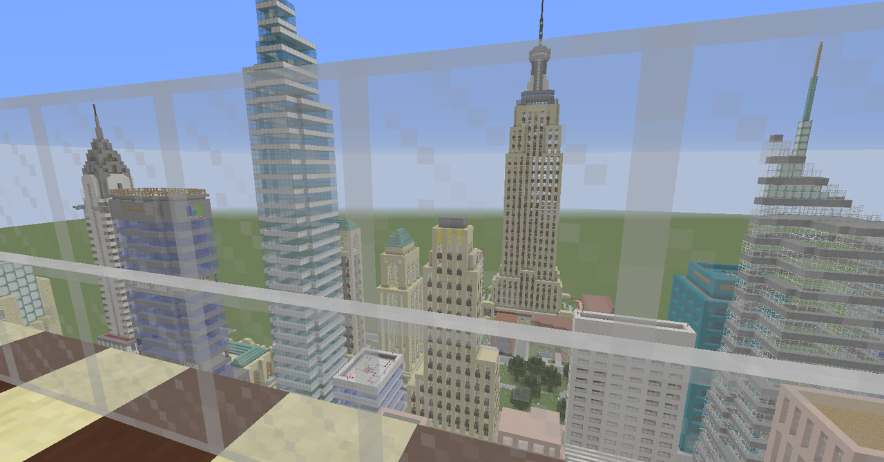 New York City 1/3 scale Minecraft Map