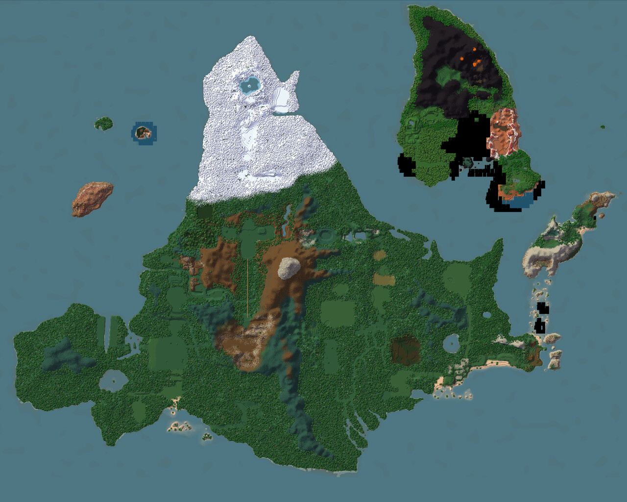 Sinnoh Reimagined (Update #2) Minecraft Map