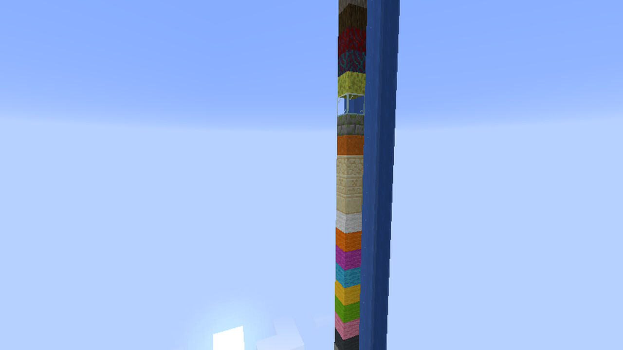 World Pillar Challenge Minecraft Map