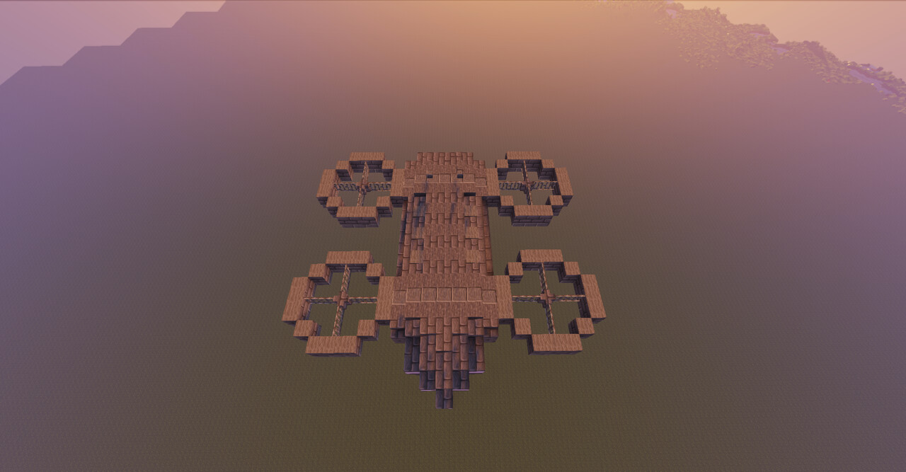 Quad Transport w/ Working Flame Guns Minecraft Map