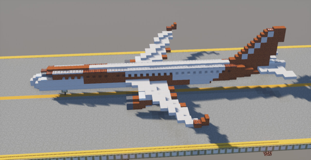 Airbus a320 easy jet family [1:1] Minecraft Map