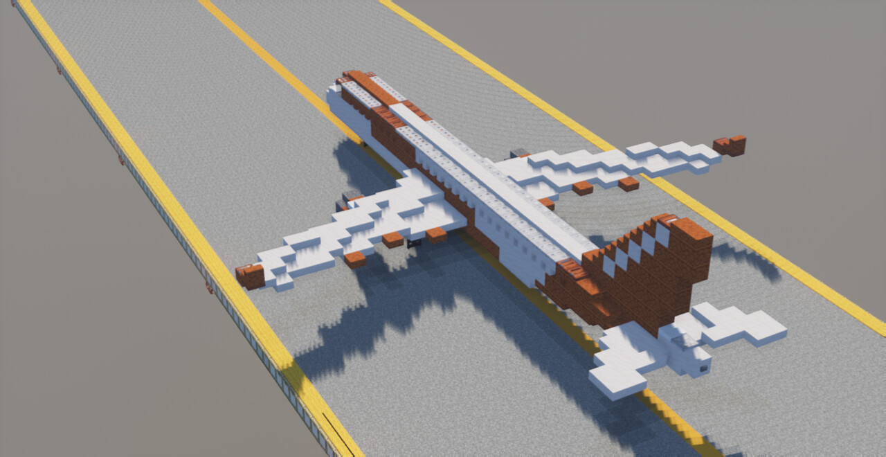 Airbus a320 easy jet family [1:1] Minecraft Map