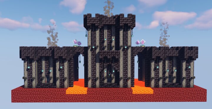 Wither Skeleton Castle Minecraft Map