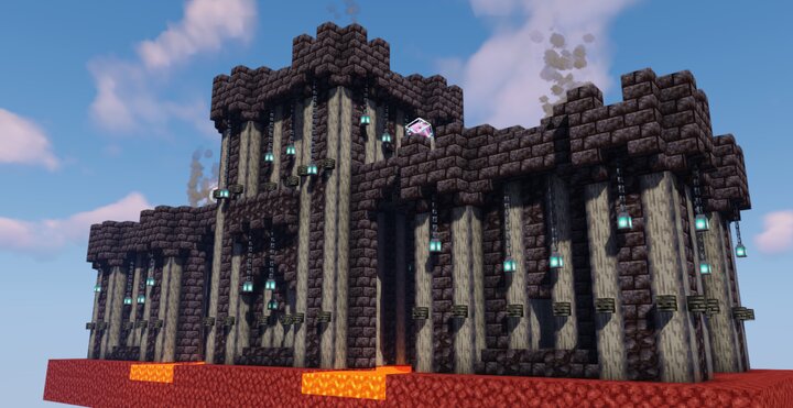 Wither Skeleton Castle Minecraft Map