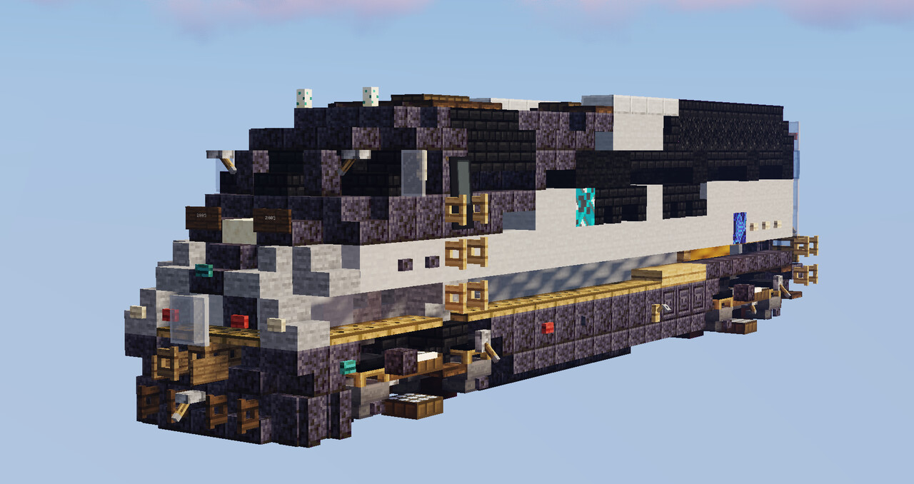 Amtrak California EMD F59PHI Minecraft Map