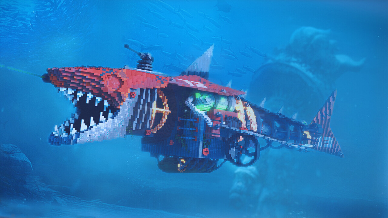 Minecraft Shark Design