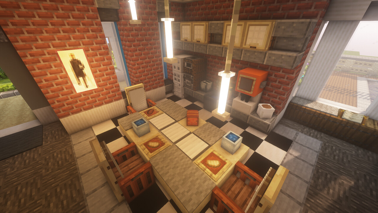 Interior Decorators Minecraft Detail Contest : Modern house by MattHVL ...