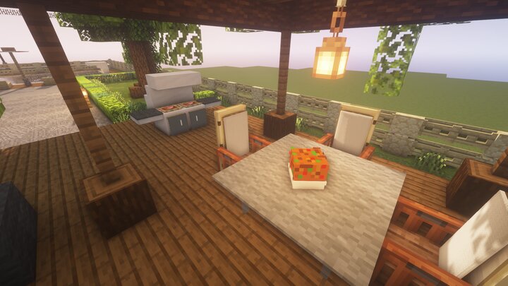 Interior Decorators Minecraft Detail Contest : Modern house by MattHVL ...