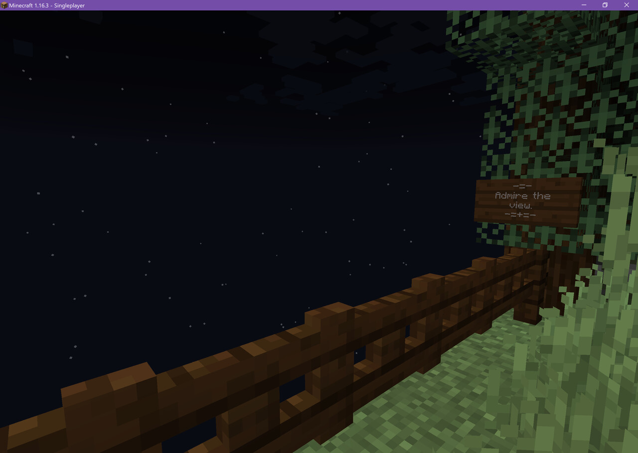 Roofed Forest - One Chunk Challenge entry - 𝕝𝕖𝕝𝕒𝕚𝕤𝕘𝕣𝕖𝕒𝕥 Minecraft Map