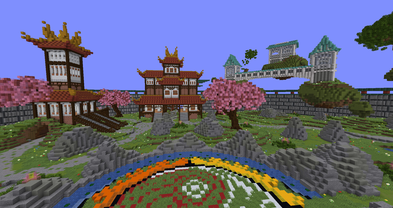 Avatar Themed PVP Map (Updated Version) Minecraft Map