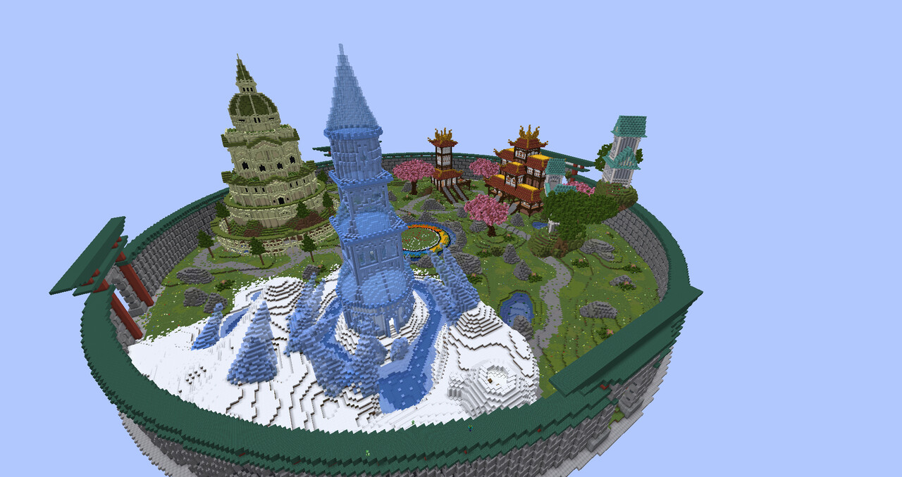 Avatar Themed PVP Map (Updated Version) Minecraft Map