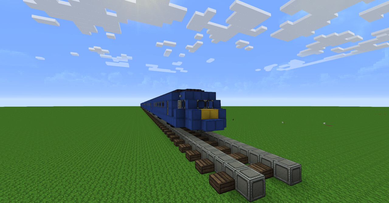 High speed trian Minecraft Map