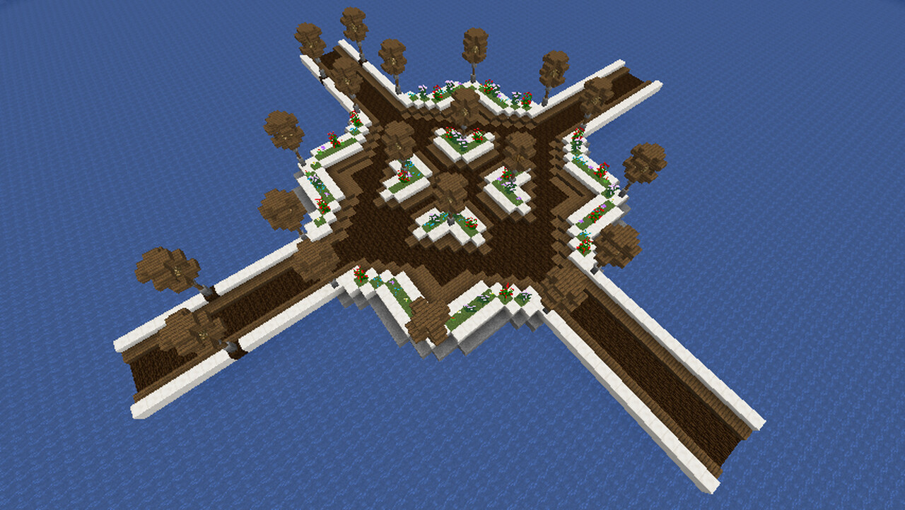 server hub/lobby Minecraft Map