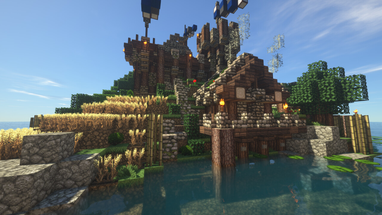 Tiny Island Kingdom (Fantasy/Medieval) Minecraft Map