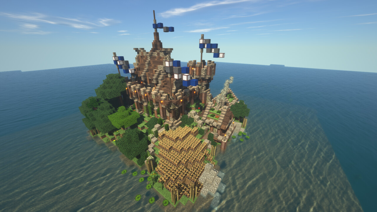 Tiny Island Kingdom (Fantasy/Medieval) Minecraft Map