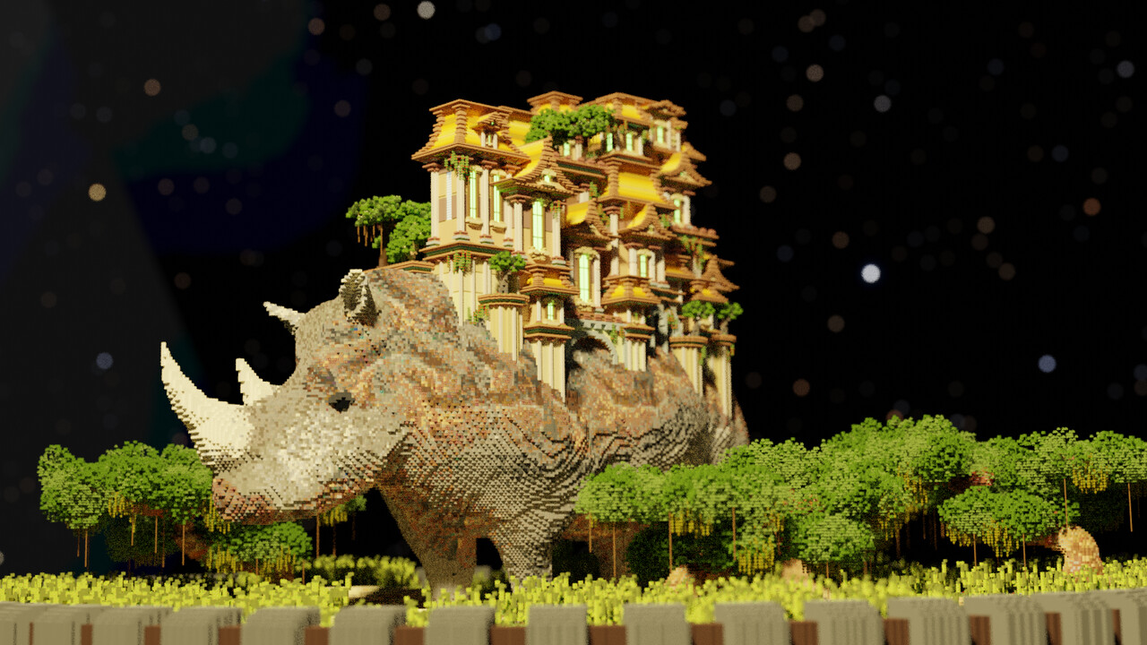 Rhino Palace Minecraft Map