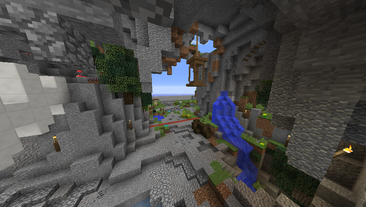 Small PvP-Arena | Plots - 10 Minecraft Map