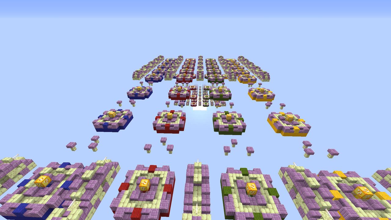 Lucky Block Race Map 2 Minecraft Map