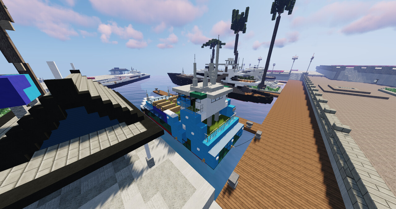 St Pauli Hamburg Ferry Minecraft Map