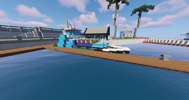 St Pauli Hamburg Ferry Minecraft Map