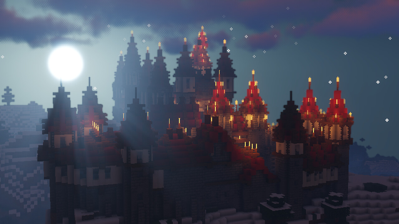 Epic medieval castle Minecraft Map