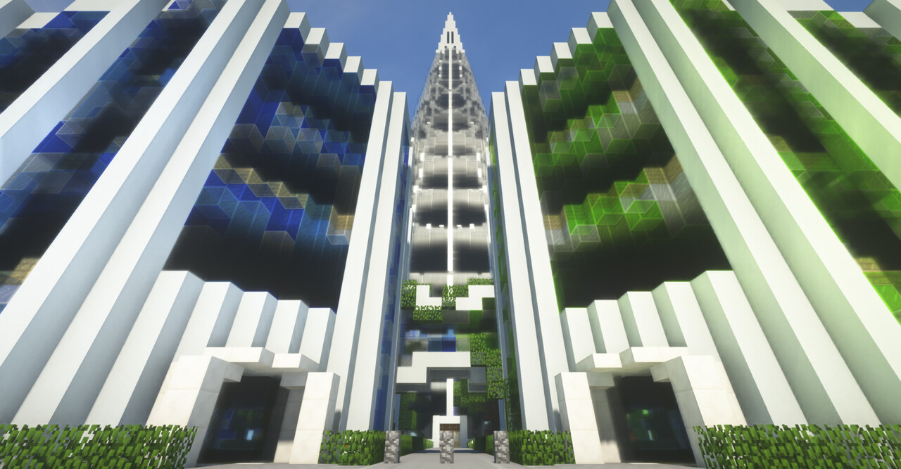 Futuristic Office Minecraft Map