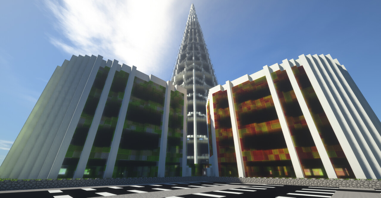 Futuristic Office Minecraft Map