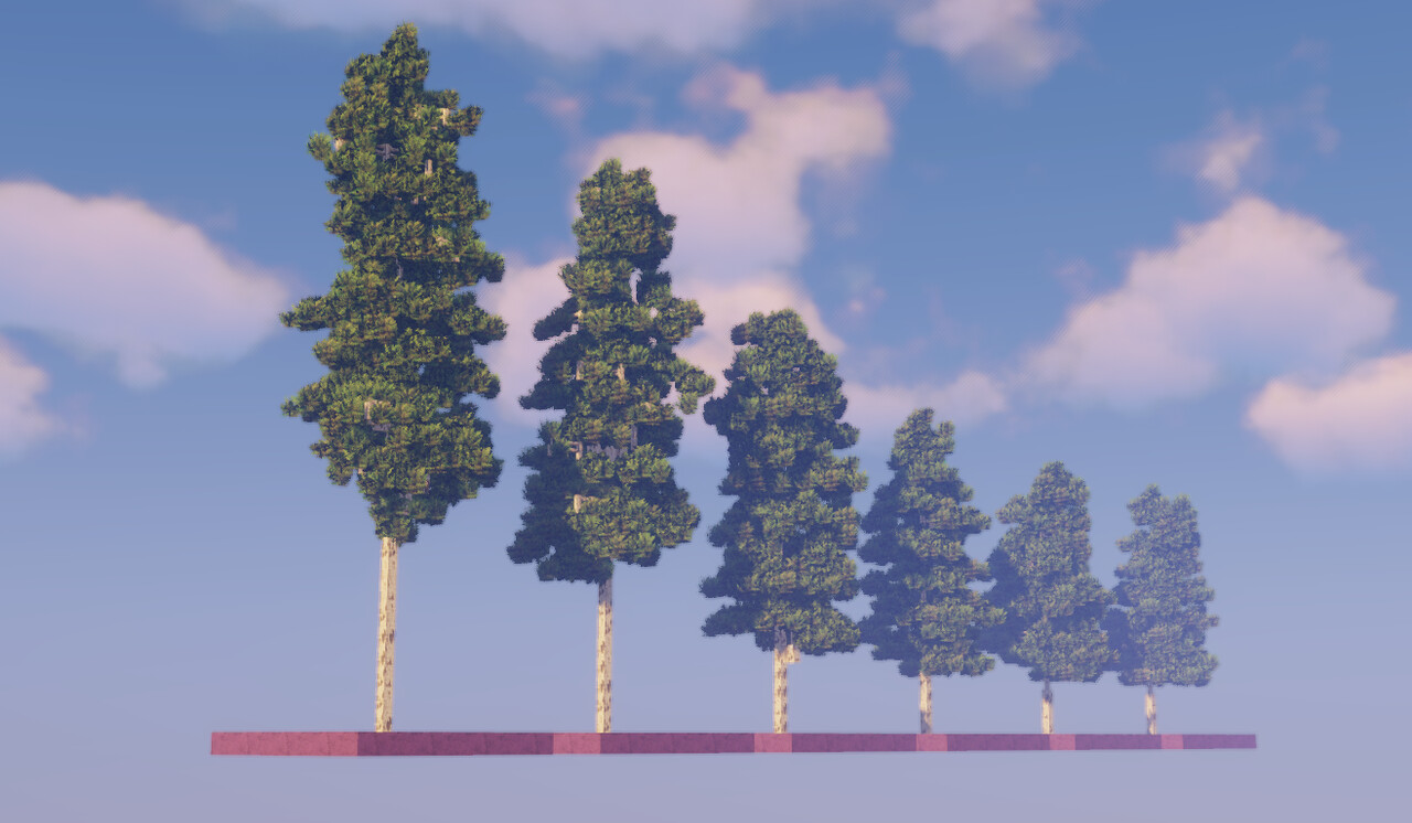 Quaking Aspen Tree Pack - Summer Version Minecraft Map