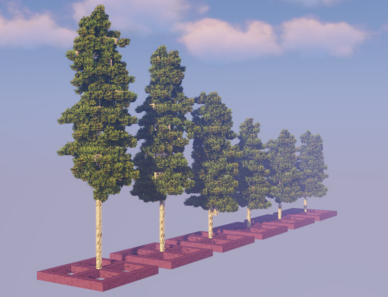 Quaking Aspen Tree Pack - Summer Version Minecraft Map