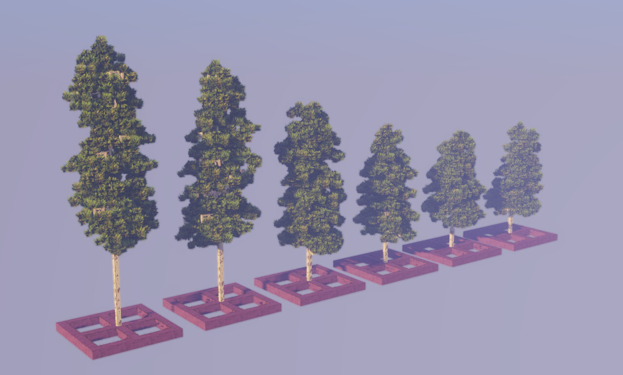 Quaking Aspen Tree Pack - Summer Version Minecraft Map