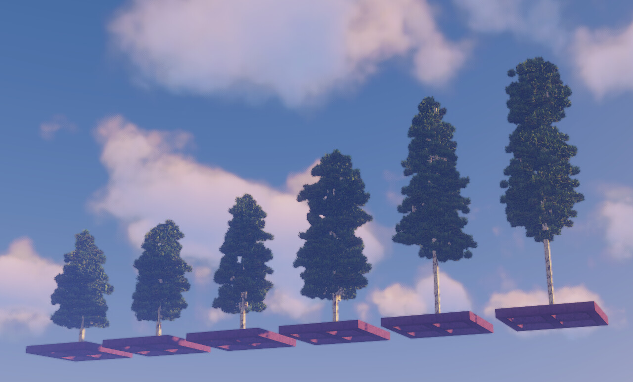 Quaking Aspen Tree Pack - Summer Version Minecraft Map