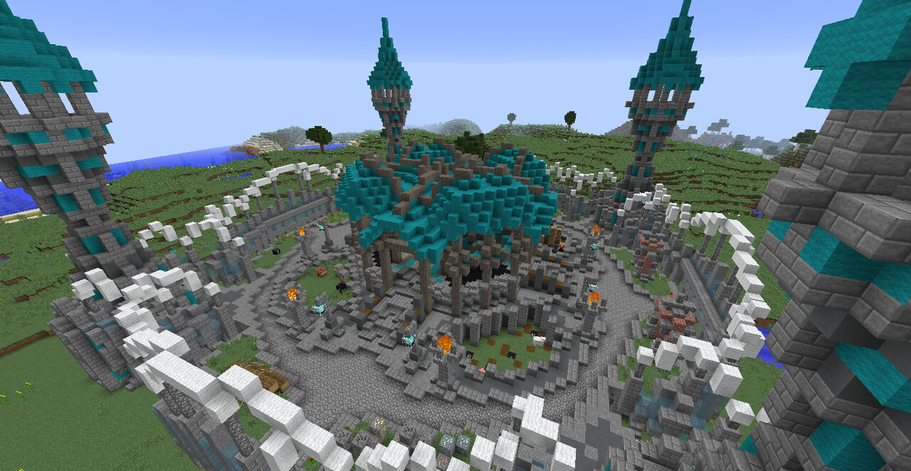 Minecraft faction spawn for server + download Minecraft Map