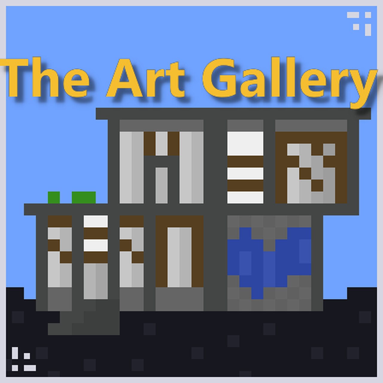 The Art Gallery, Browse Art from the Internet in-game Minecraft Map