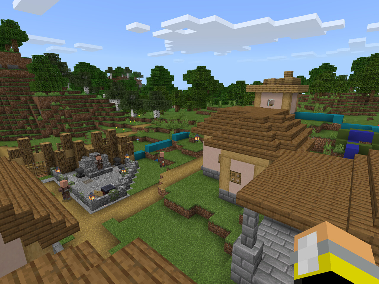 1.14 Village Remake (plains biome) Minecraft Map
