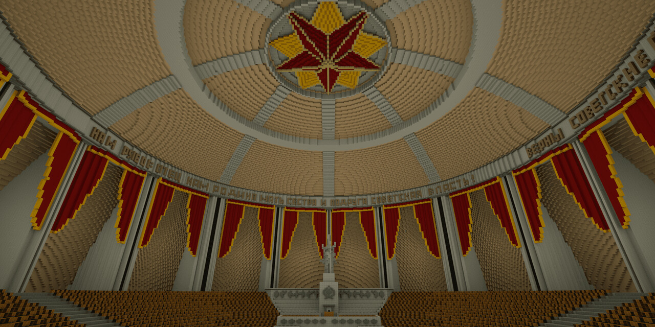 Palace of Soviets /USSR, Moscow Minecraft Map