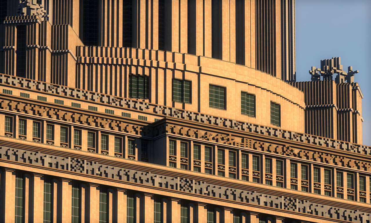 Palace of Soviets /USSR, Moscow Minecraft Map