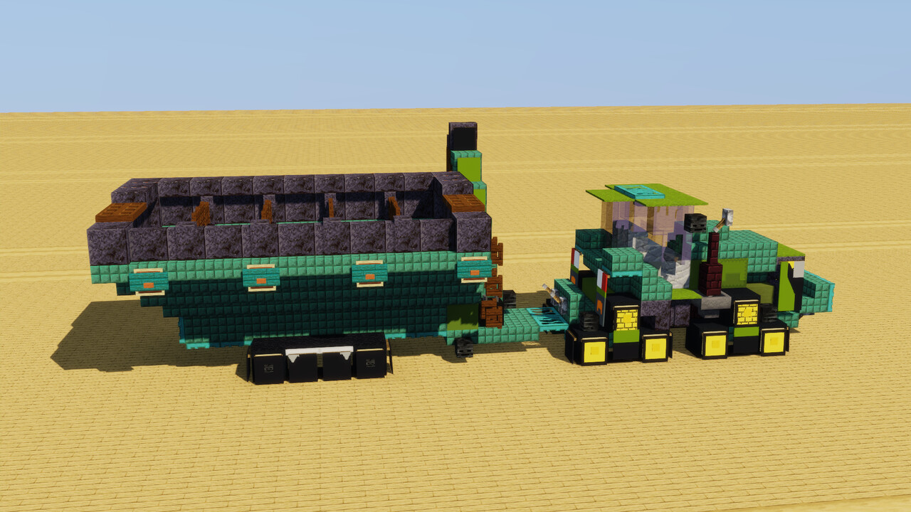 John Deere Tractor with Unverferth Grain Cart Minecraft Map