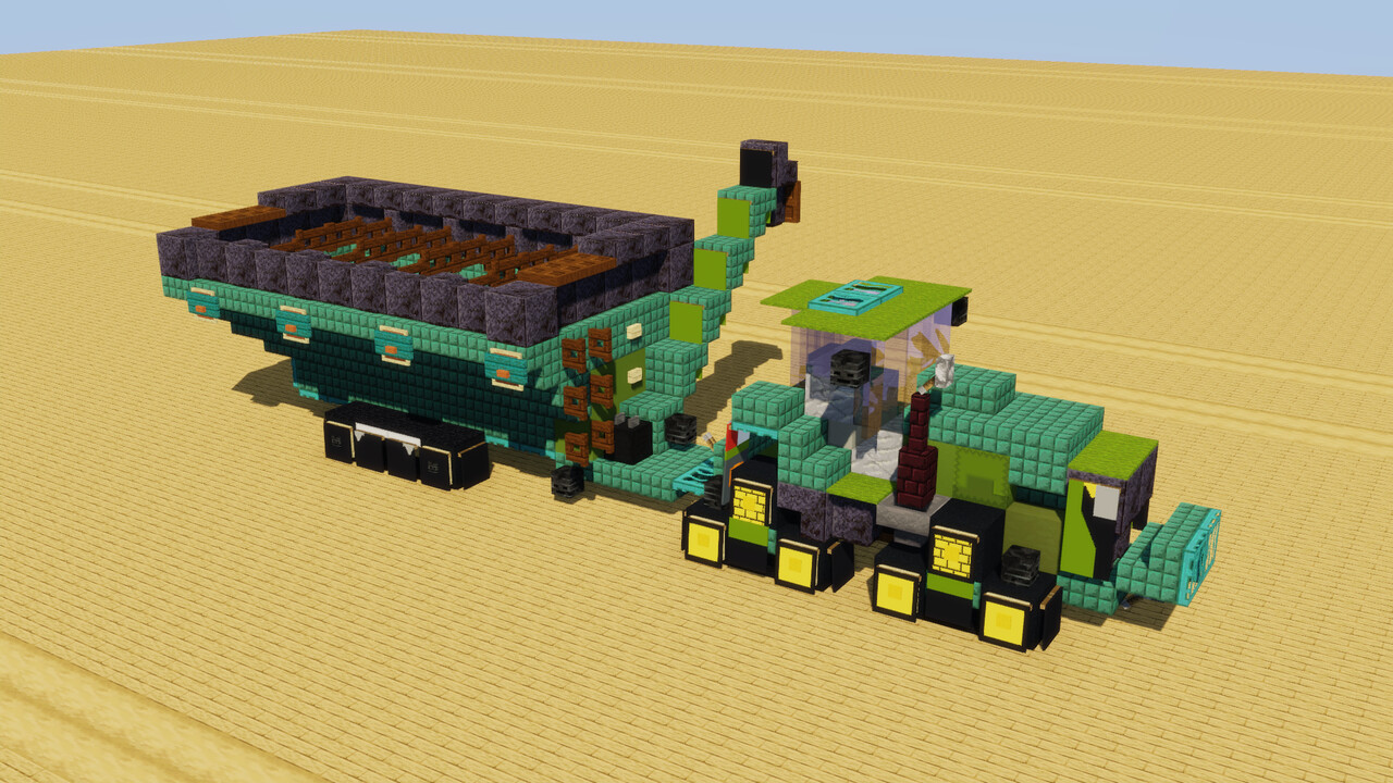 John Deere Tractor with Unverferth Grain Cart Minecraft Map