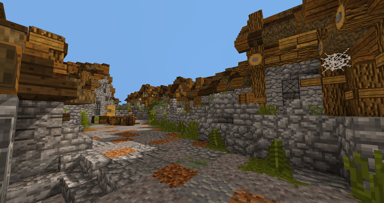 ALTGARD, a rich and iconic medieval city Minecraft Map