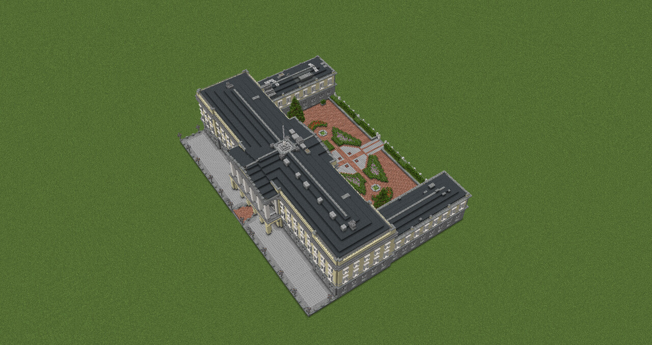 The Royal Palace, Oslo // Norway Minecraft Map