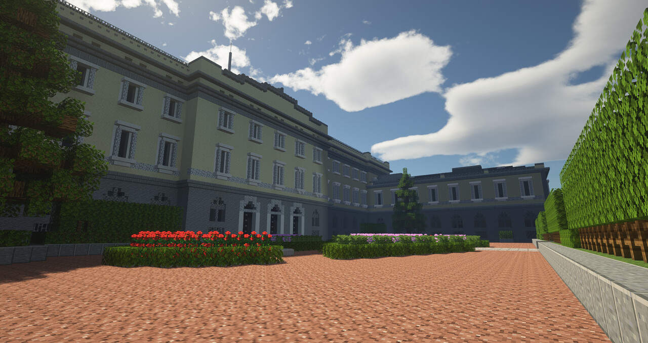 The Royal Palace, Oslo // Norway Minecraft Map