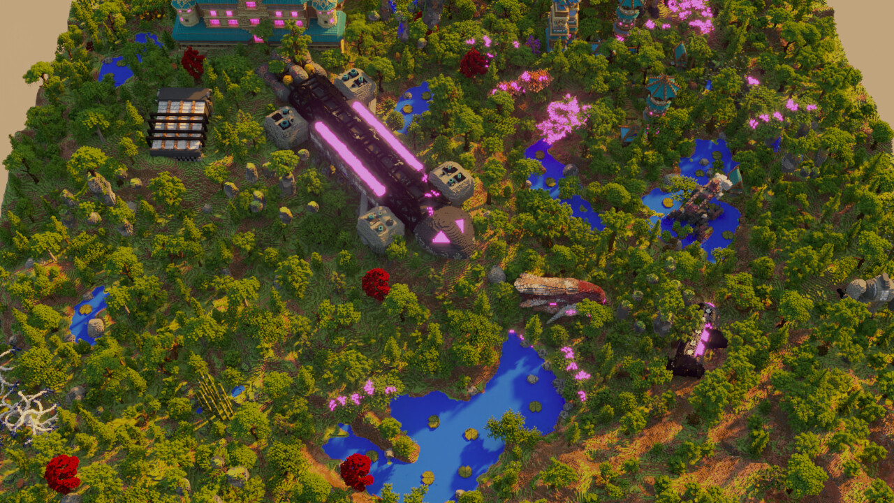 Fantasy Map Minecraft Map