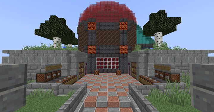 A mysterious machine Minecraft Map