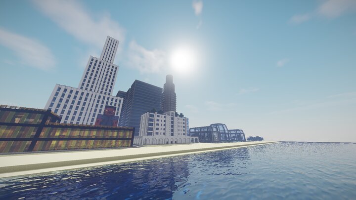 City of Quartz Heaven Minecraft Map