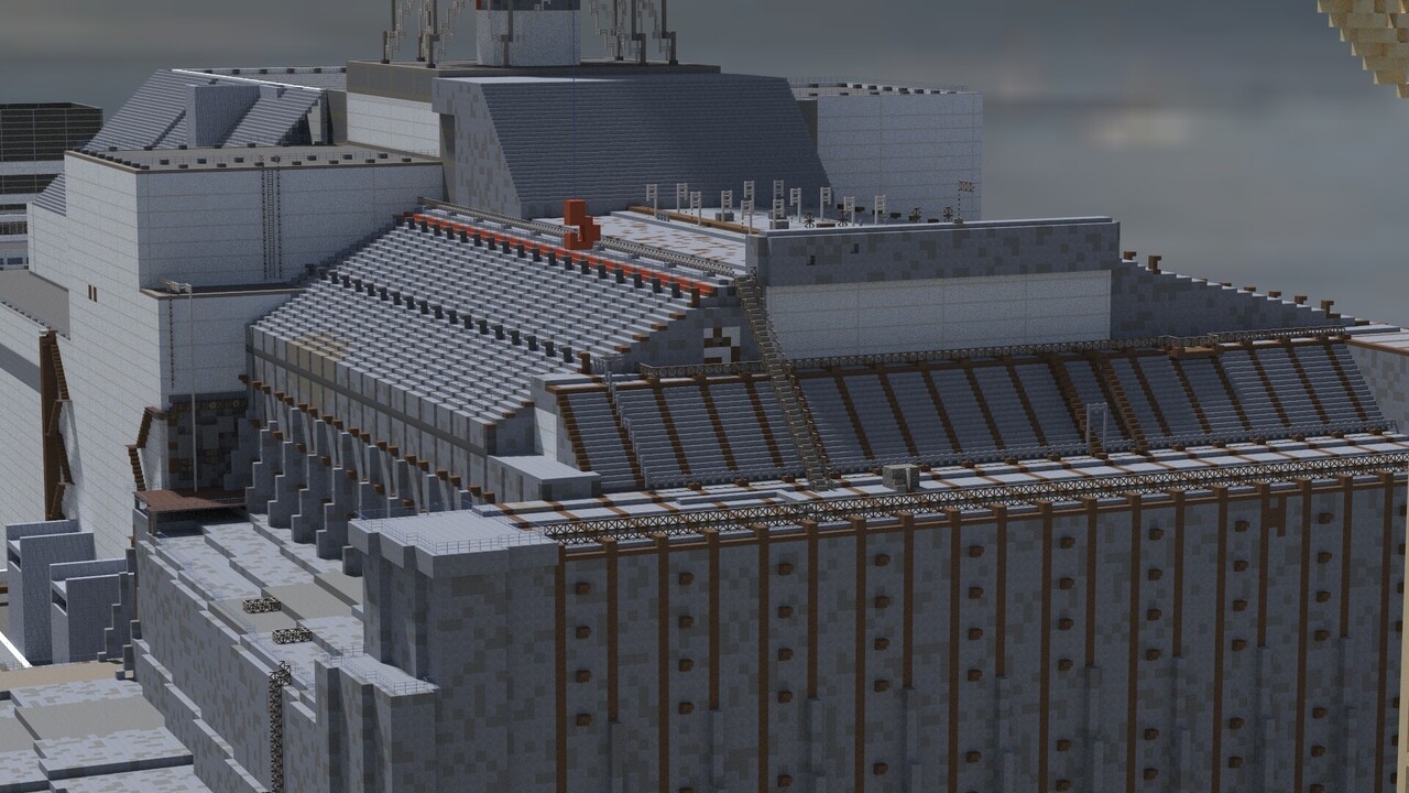 Chernobyl Nuclear Power Plant 1986/1990 Minecraft Map