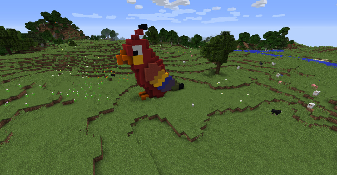 Parrot Minecraft Map