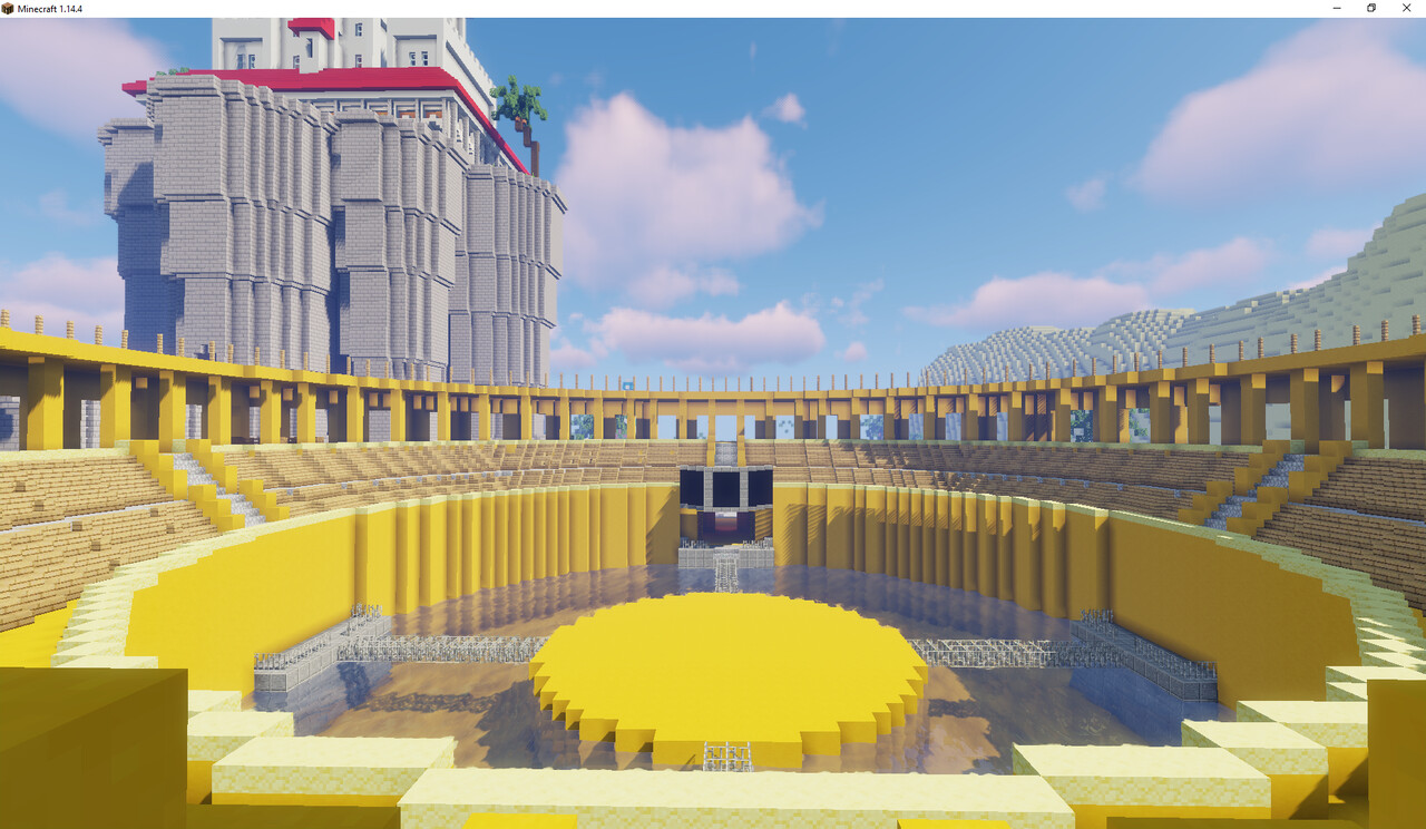 Dressrosa from One Piece Minecraft Map