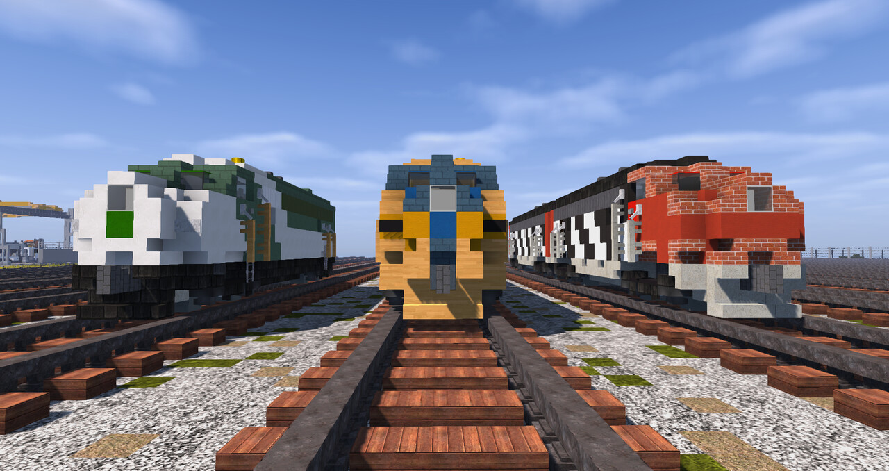 EMD F7 - FP7 | TRS Minecraft Map